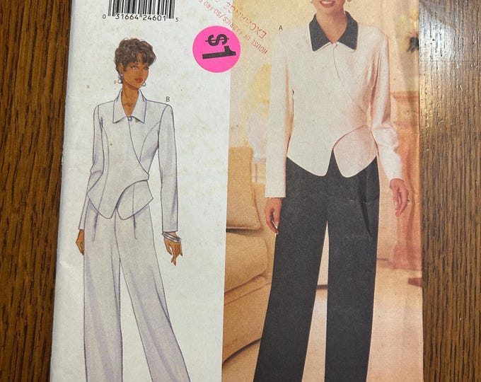 4730 Butterick Sewing Pattern, David Warren Designer, Top and Pants ...
