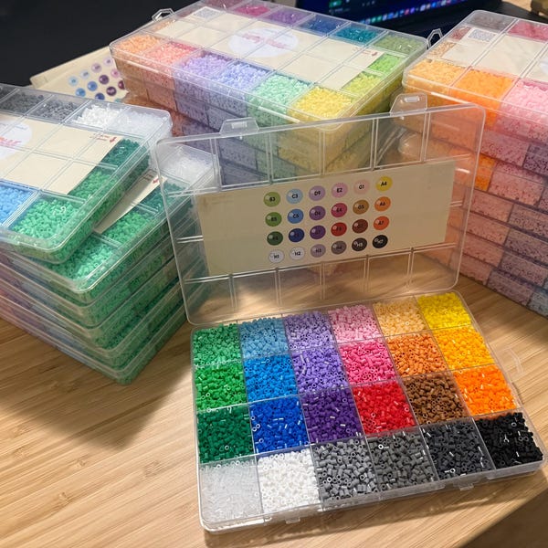 Mini Perler Beads - Etsy