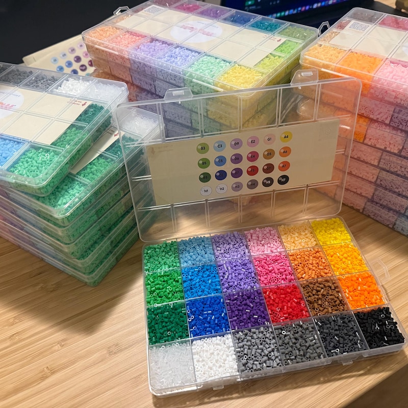 Mini Perler Beads - Etsy
