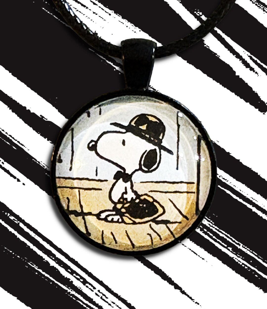 Peanuts Comics Pendant Necklace. Snoopy Attorney Lawyer Charm. - Etsy