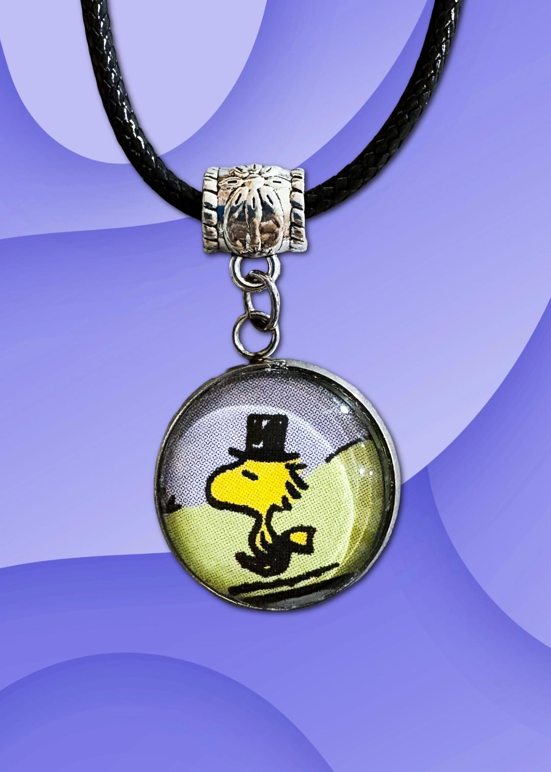 Peanuts Comics Pendant Necklace. Woodstock Character Charm. - Etsy