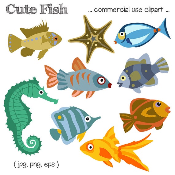 Ocean Fish Clip Art