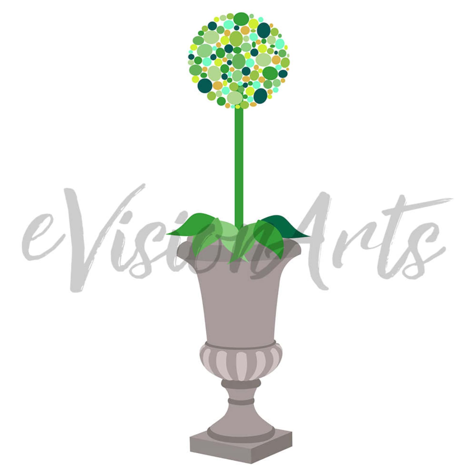 Printable FLOWER CLIP ART - Spring, Garden, Plant, Digital Download ...