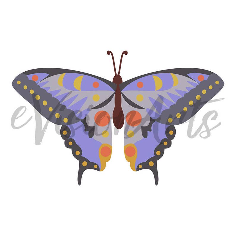 Printable BUG CLIP ART - Butterfly, Grasshopper, Beetle, Ladybug ...