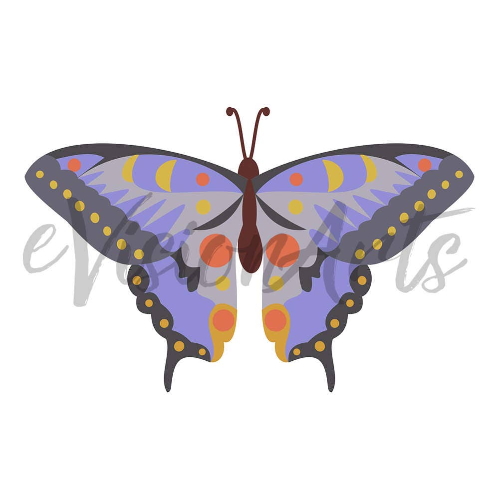 Printable BUG CLIP ART - Butterfly, Grasshopper, Beetle, Ladybug ...