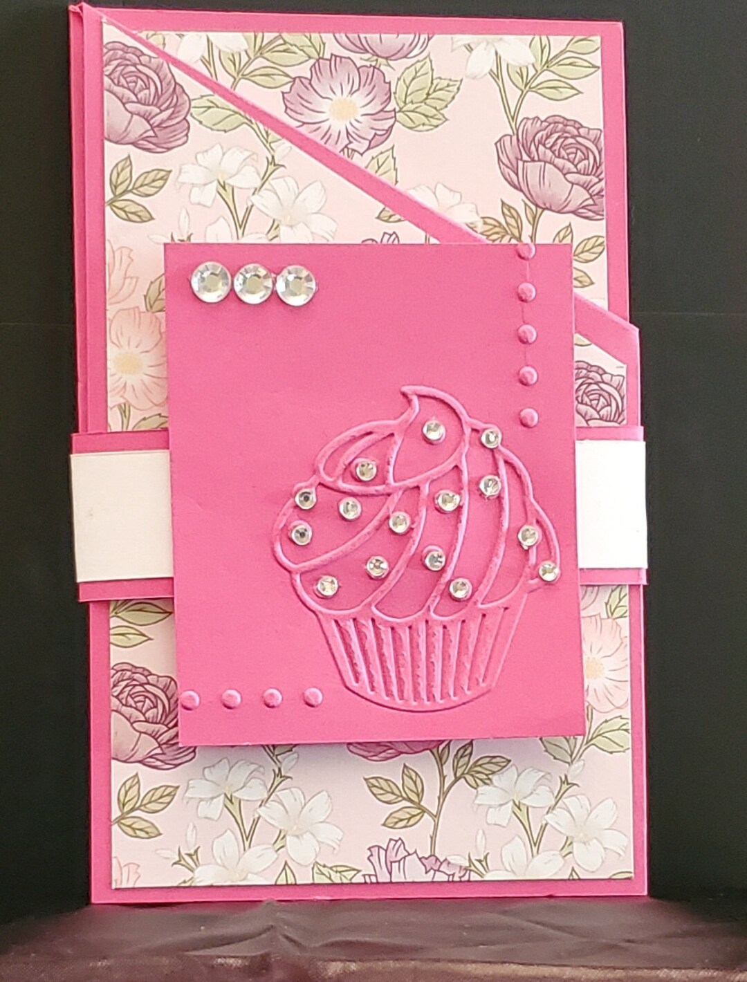 Double Fancy Fold Card - Etsy