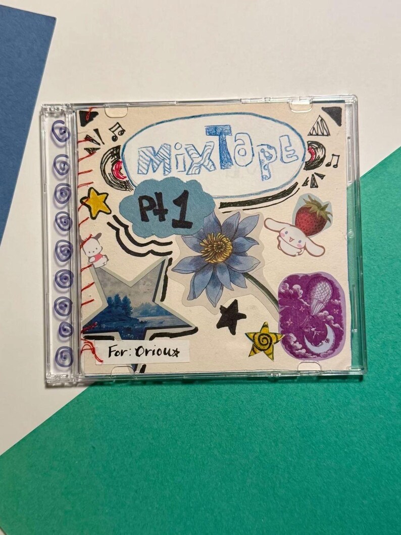 Custom Burned CD With Eclectic Case – A One-of-a-kind Gift That Speaks ...