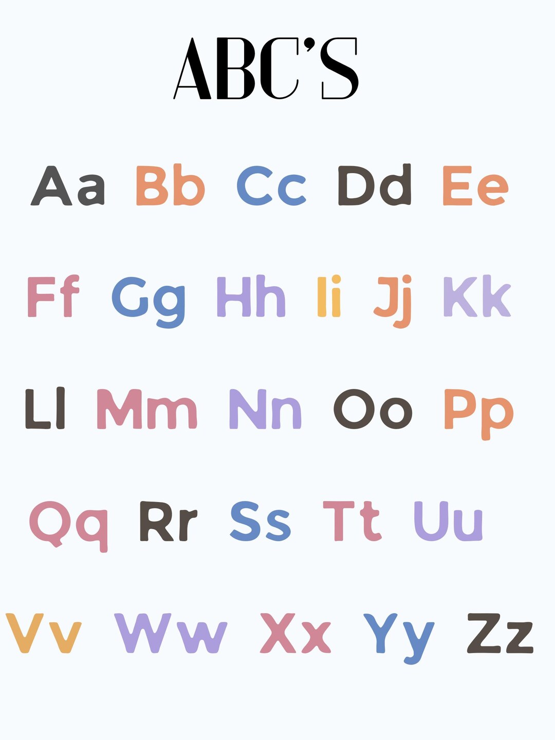 Educational Bundle, Preschool Printable Activities, Abcs, Numbers ...