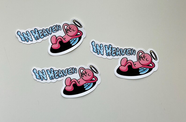 Sticker of Original Design Street Art Graff Comix Inspired Waterproof ...