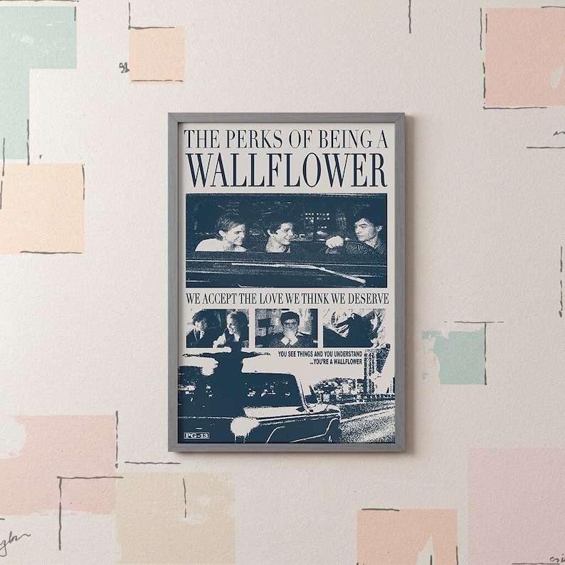 Movie Poster- the Perks of Being a Wallflower Poster| Canvas Poster ...