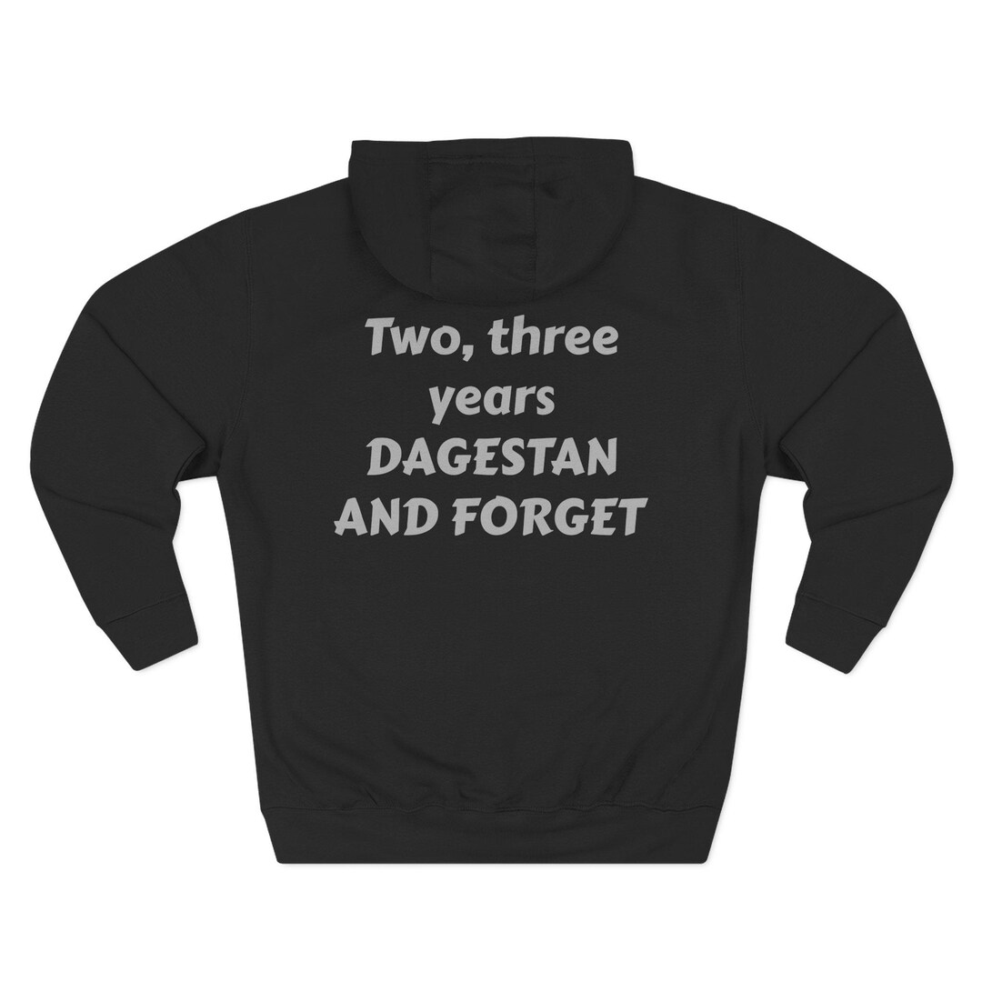 Dagestan Fleece Hoodie: Men's Embroidered Champion Sweatshirt - Etsy