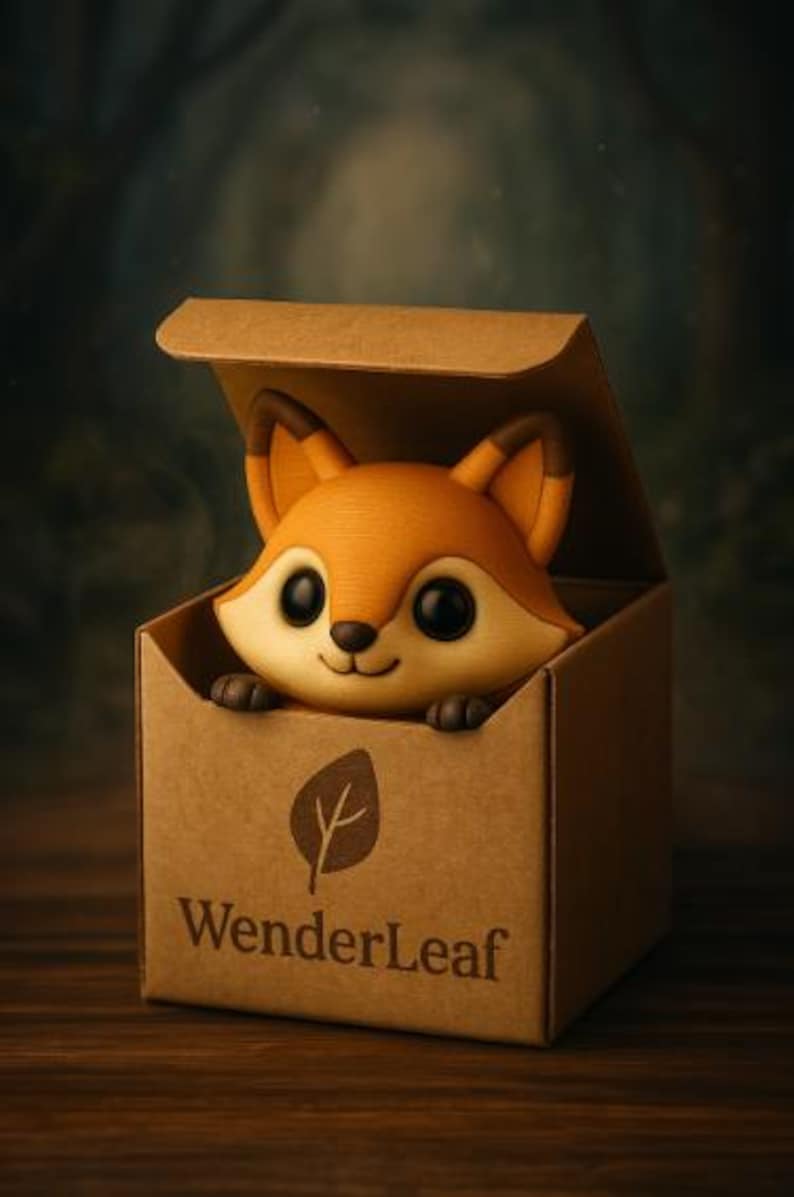 Faith the Fox Blind Box Keychain: Woodland Creatures Surprise - Etsy