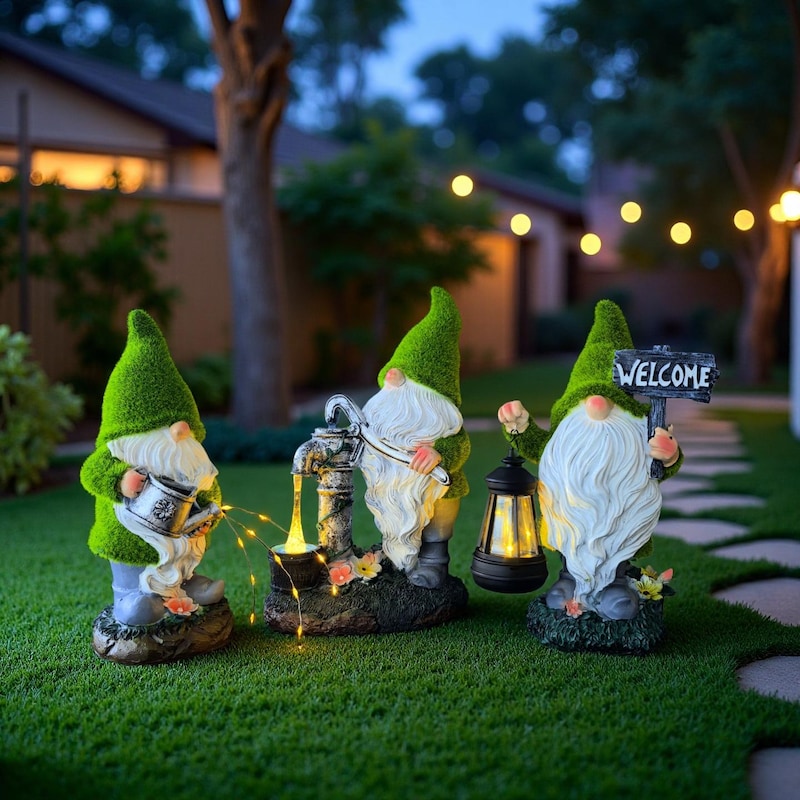 Large Solar Garden Light - Etsy