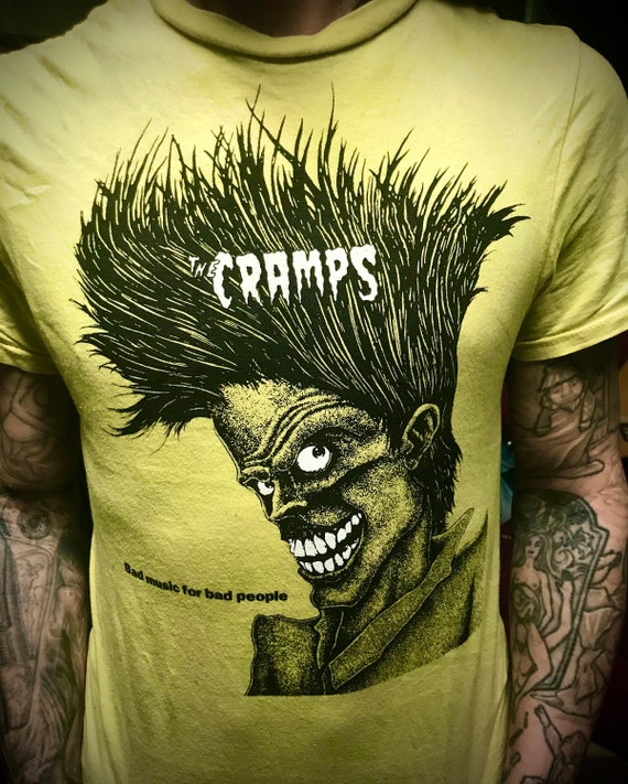 Cramps Bad Music For Bad People T shirt High Etsy cramps-bad-music-for-bad-people-t-shirt-high-etsy