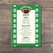 EDITABLE Football Watch Party Menu, Printable Game Day Party Menu ...