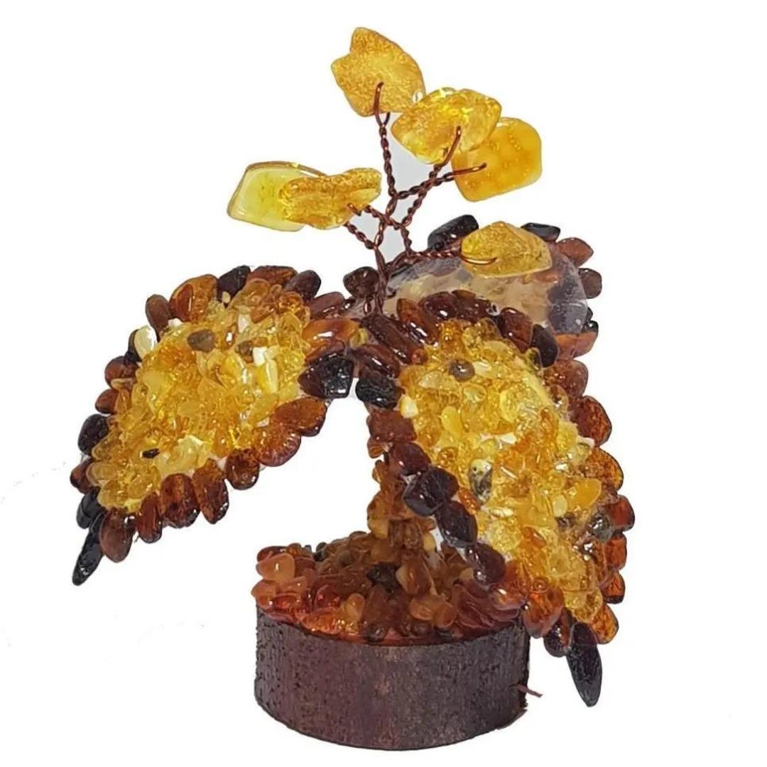 USA Handmade Money Tree Bush Natural Baltic Amber KIZIMA - Etsy