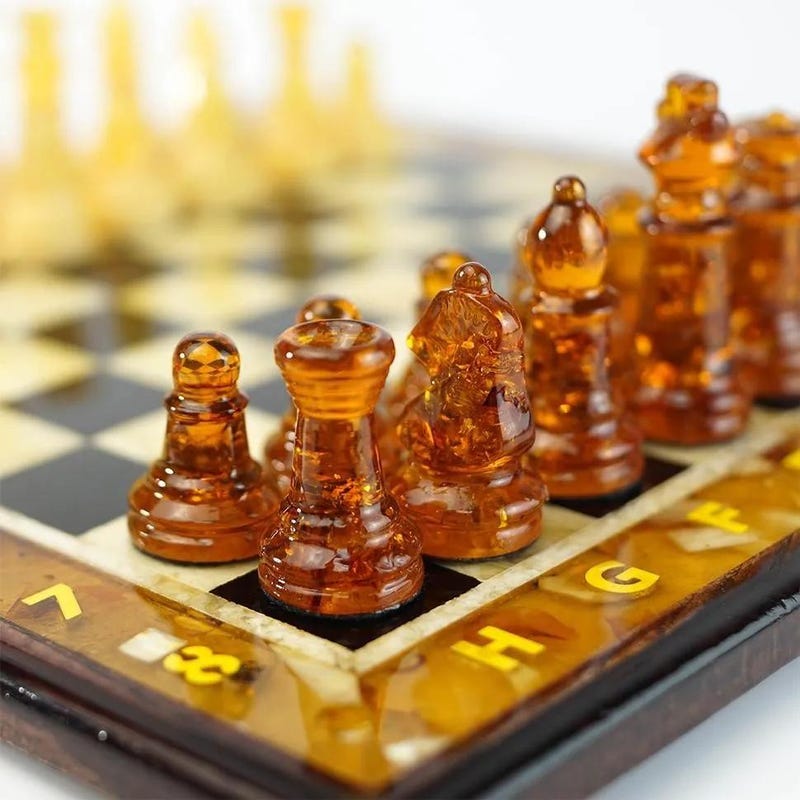 Lucky Chess Set - Etsy