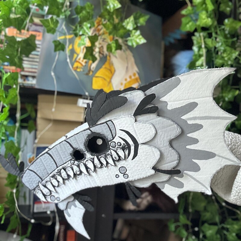 Dragon Puppet Paper - Etsy