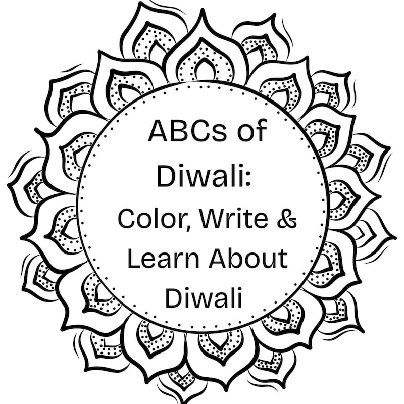 India Diwali Alphabet - Etsy