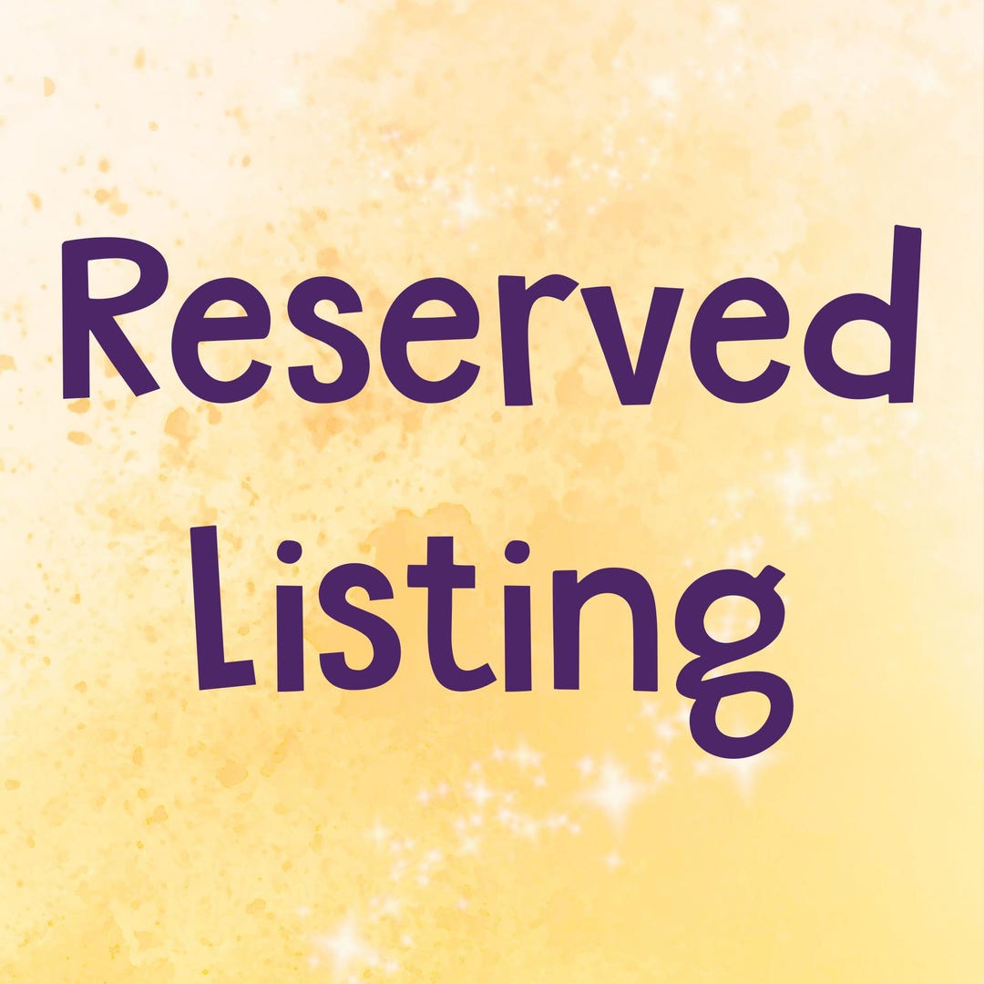 Reserved Listing for Diana Arias - 2 Graphics - Etsy