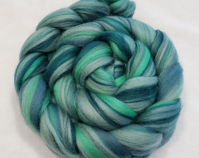 Multi-colored Merino Combed Top - 100 Grams - Harmony - Wool Spinning ...