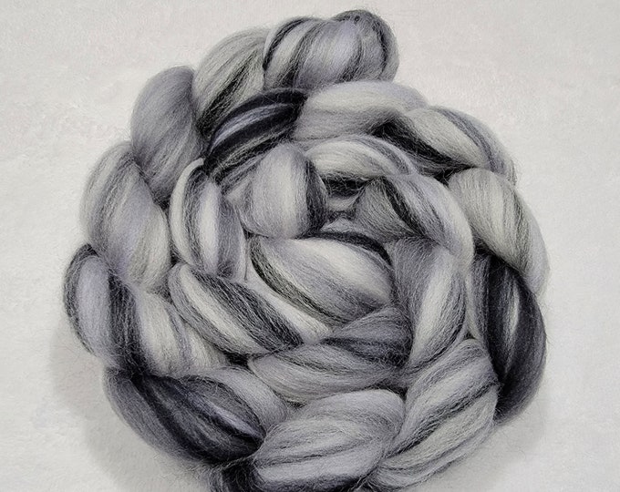 Multi-colored Merino Combed Top - 100 Grams - Tempest - Wool Spinning ...
