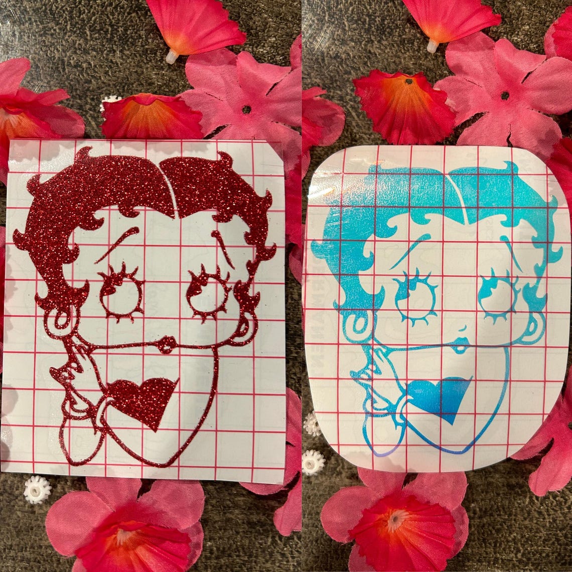 Y2K Vinyl Car Decal Sticker / Retro Cartoon Window Sticker / Waterproof ...