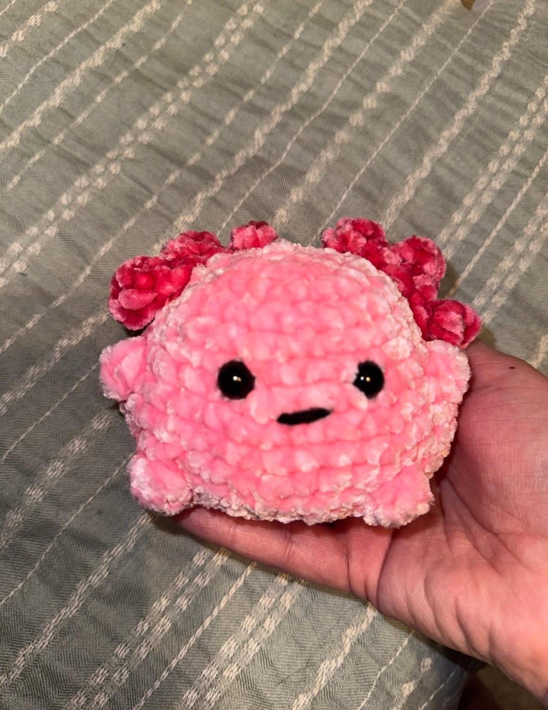 Chunky Axolotl Crochet Plush - Etsy