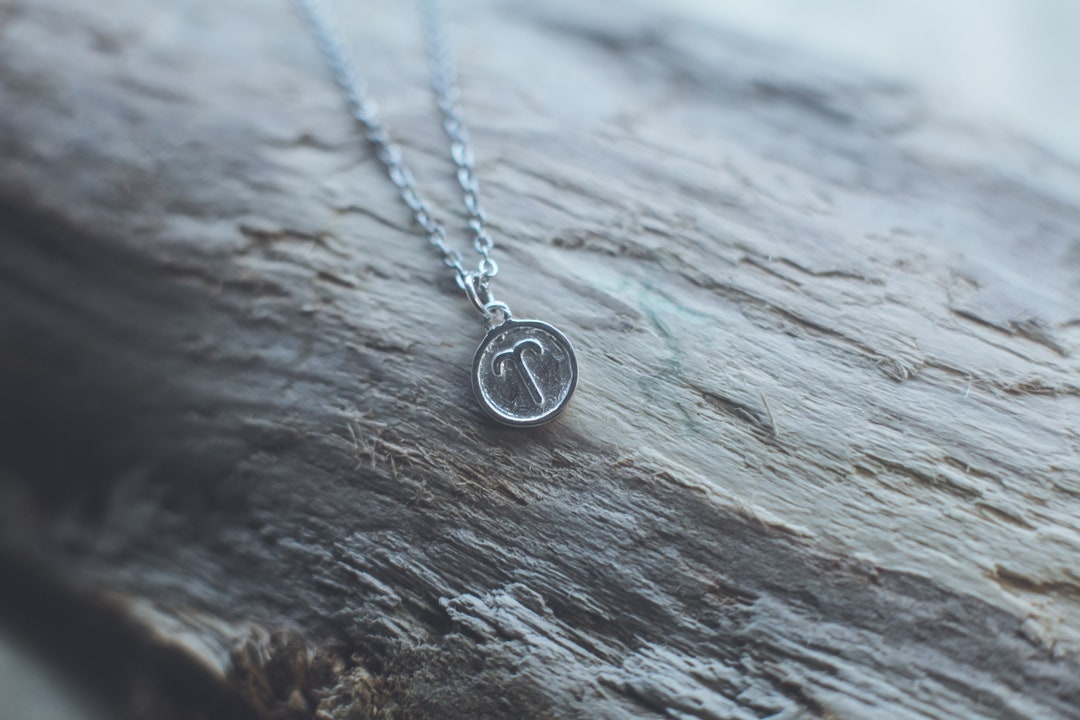 Zodiac Necklace Silver, Star Sign Necklace Sterling Silver, Astrology ...