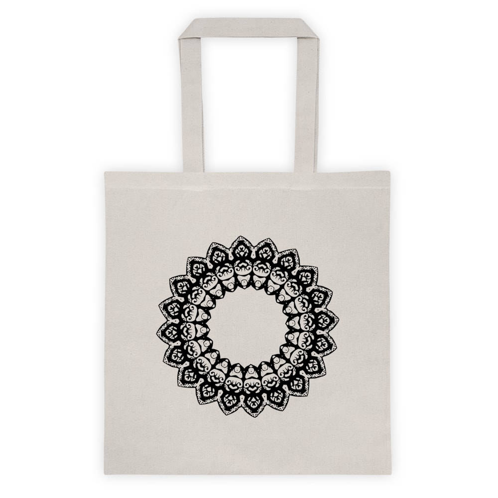 Mandala Tote Bag Mandala Art Mandala Drawing Canvas - Etsy