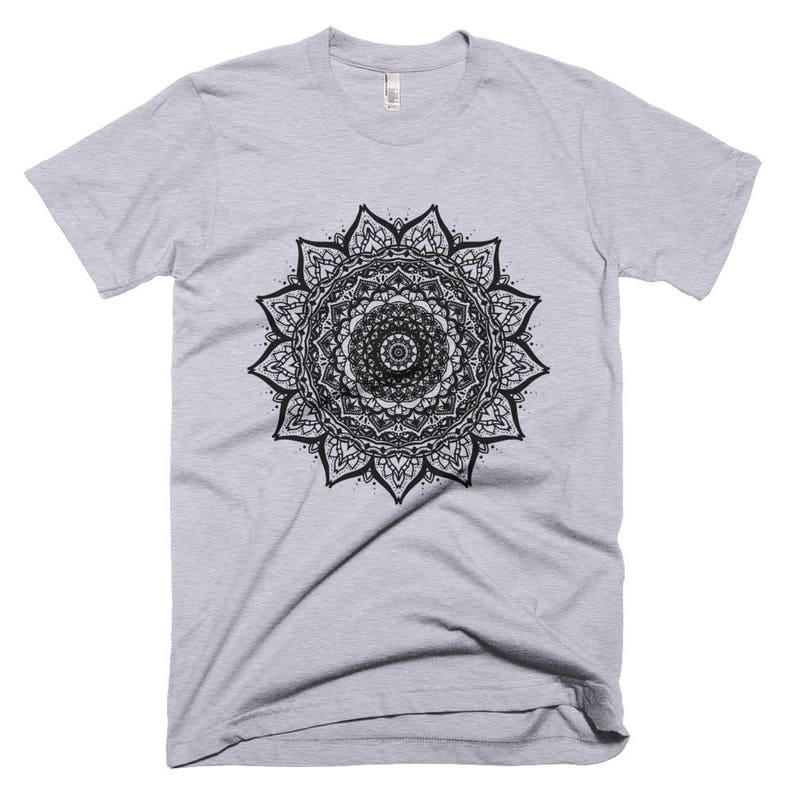 Mandala T Shirt Womens Clothing Womens Tshirt American | Etsy