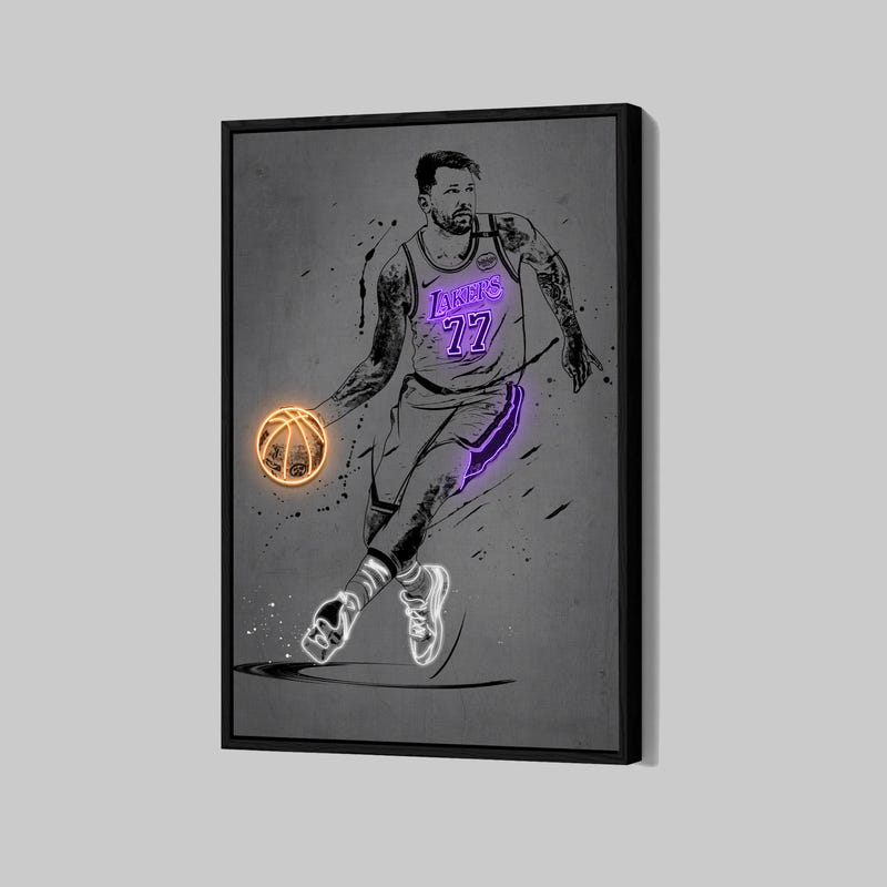 Lakers Canvas - Etsy