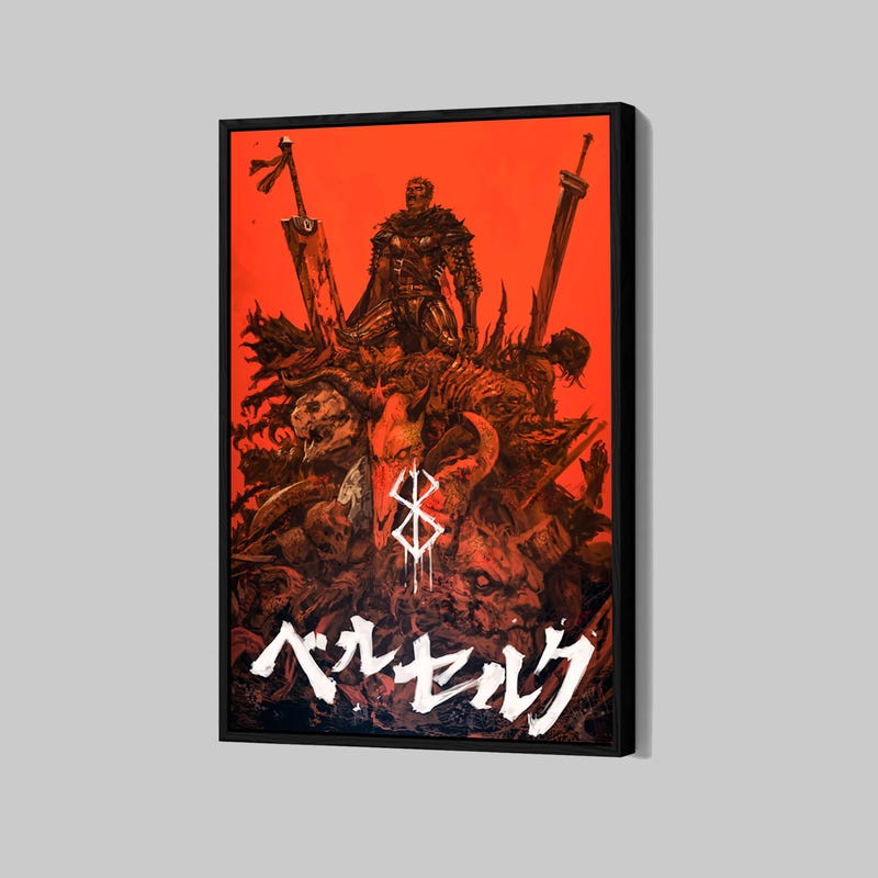 Framed Berserk Wall Art - Etsy