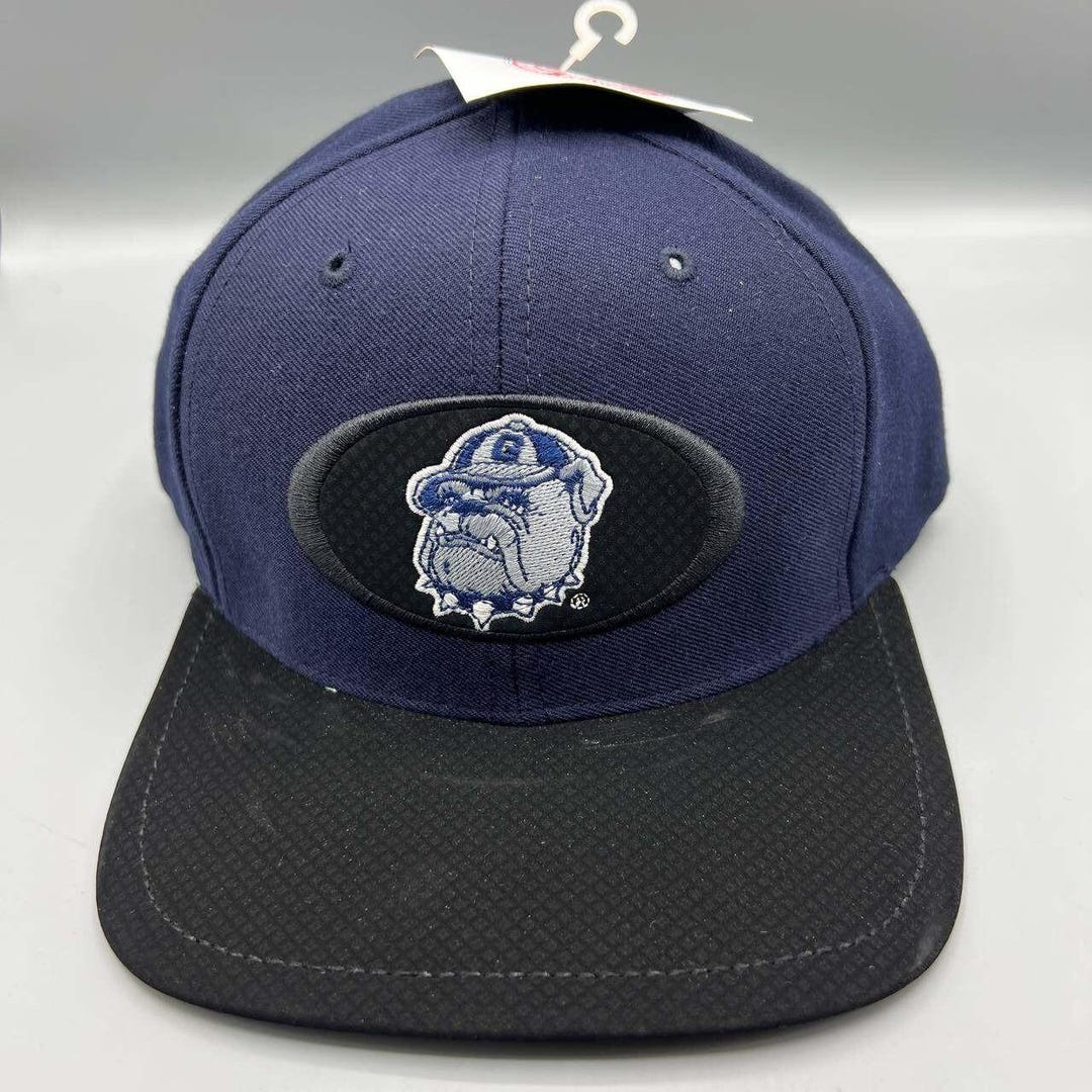 Vintage Georgetown Hoyas Hat Men Twins Enterprise NCAA Strap Back Cap ...