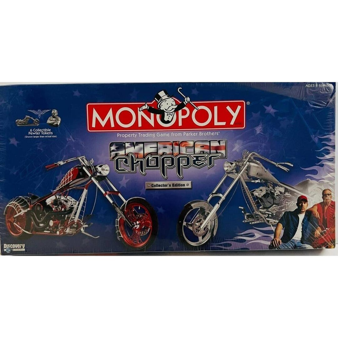 Vintage Monopoly American Chopper Collector's Edition Board Game 2006 ...