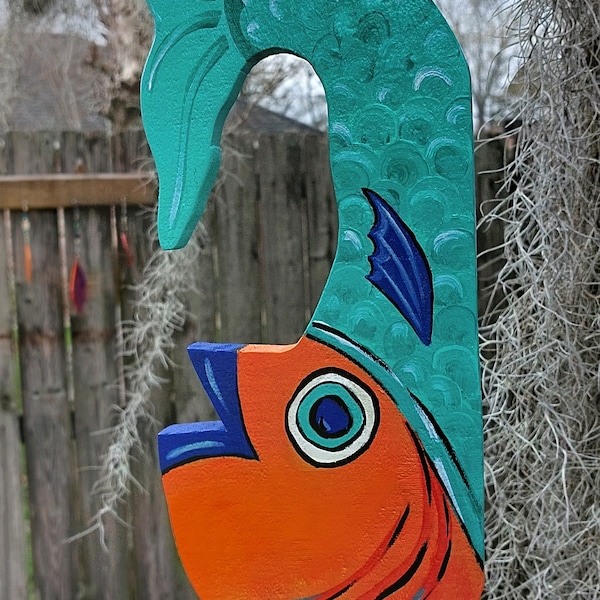 Whimsical Fish Art - Etsy