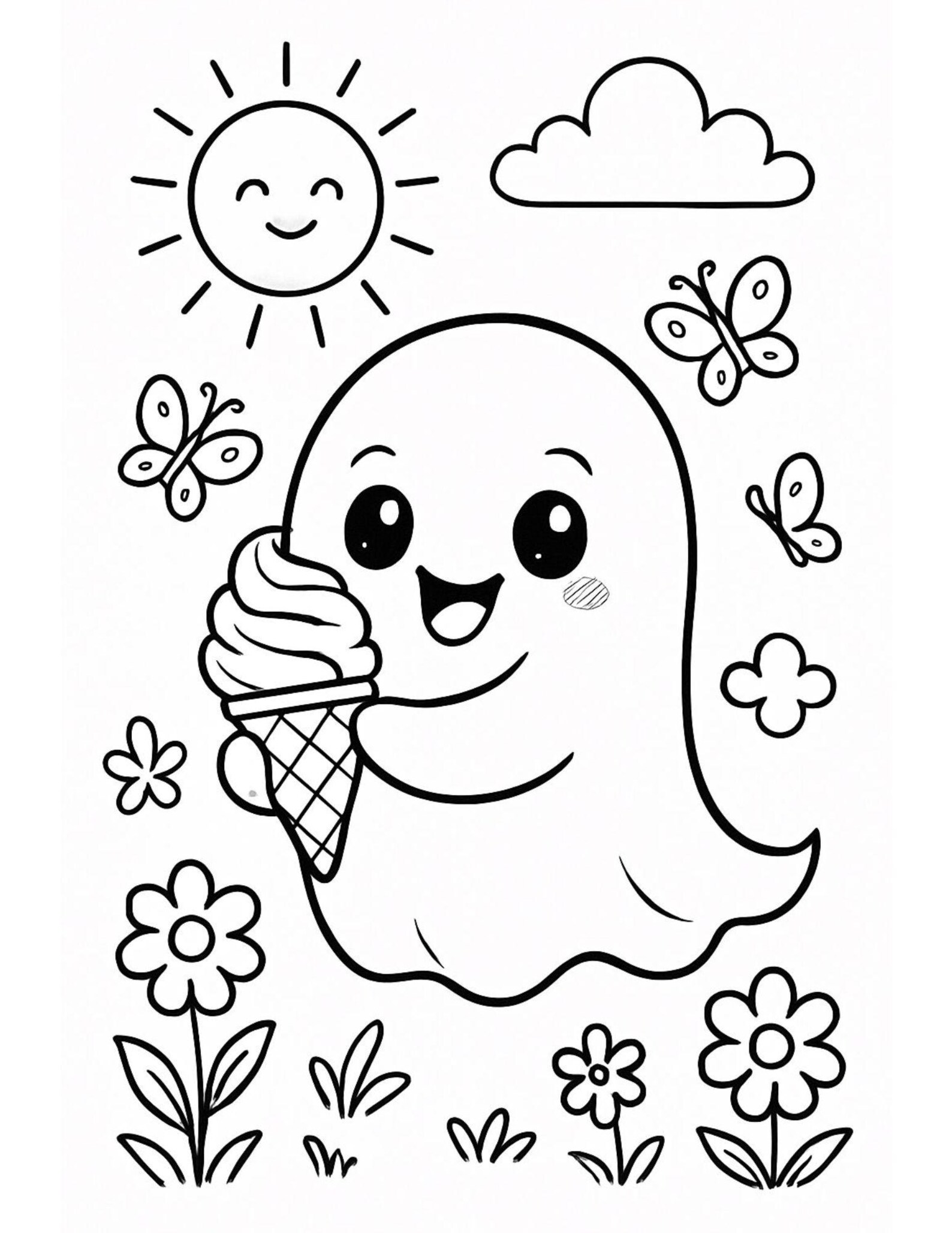 SUMMERWEEN COLORING PAGES - Etsy