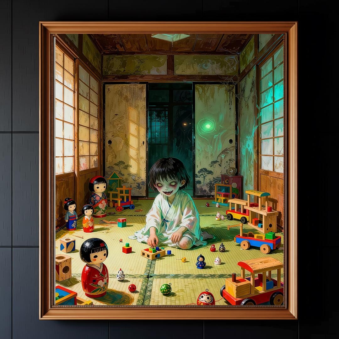 Yokai Series: Zashiki-warashi Puzzle - Bright yet Eerie Japanese House ...