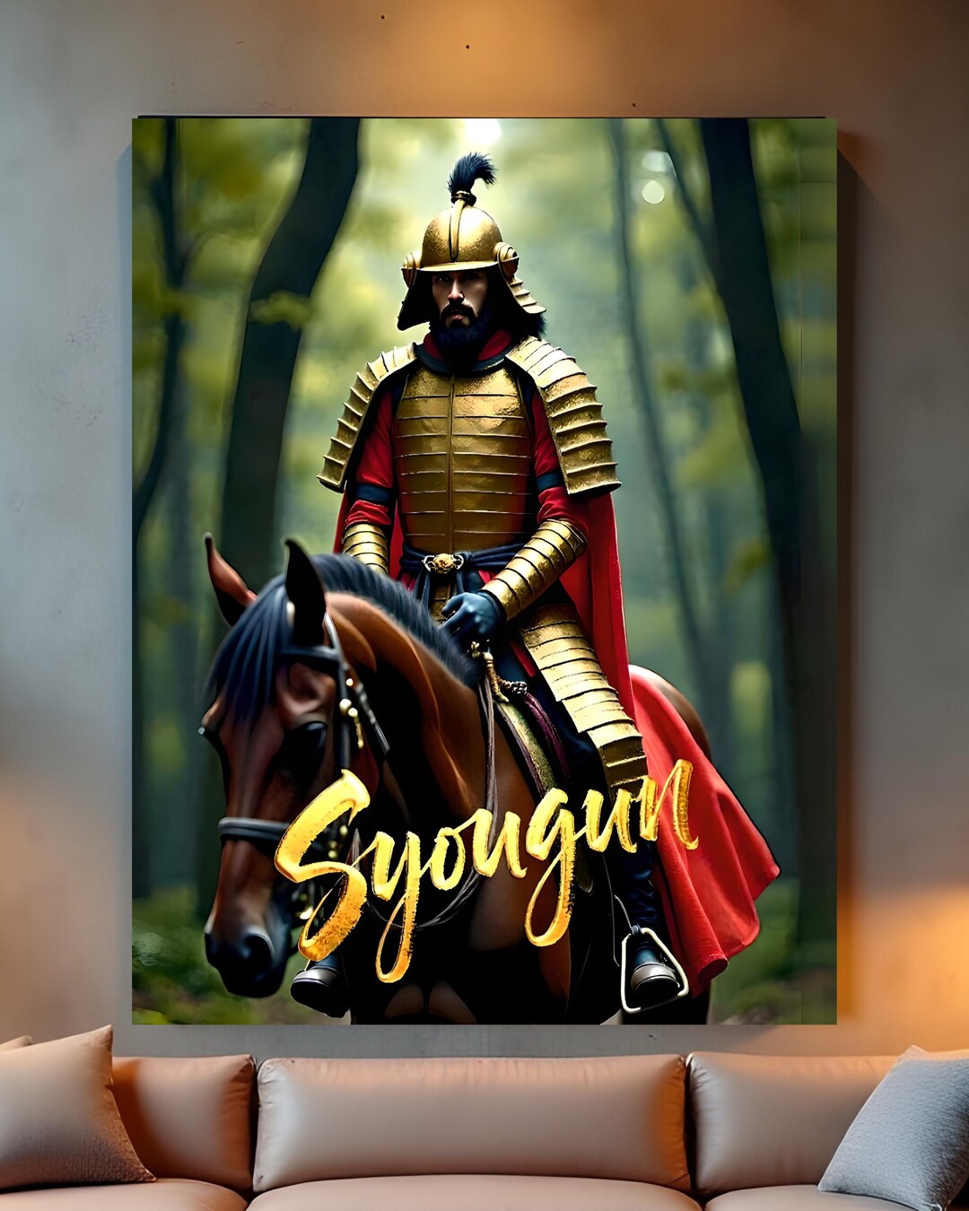 Samurai Puzzle (120, 252, 500-piece) - Japanese Shogun, Famous ...