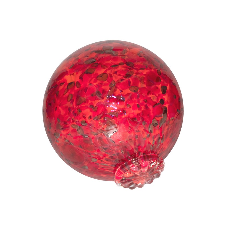 Pond Floats. Red Blown Glass. Available in 3 Inches, 4 Inches, 5 Inches ...