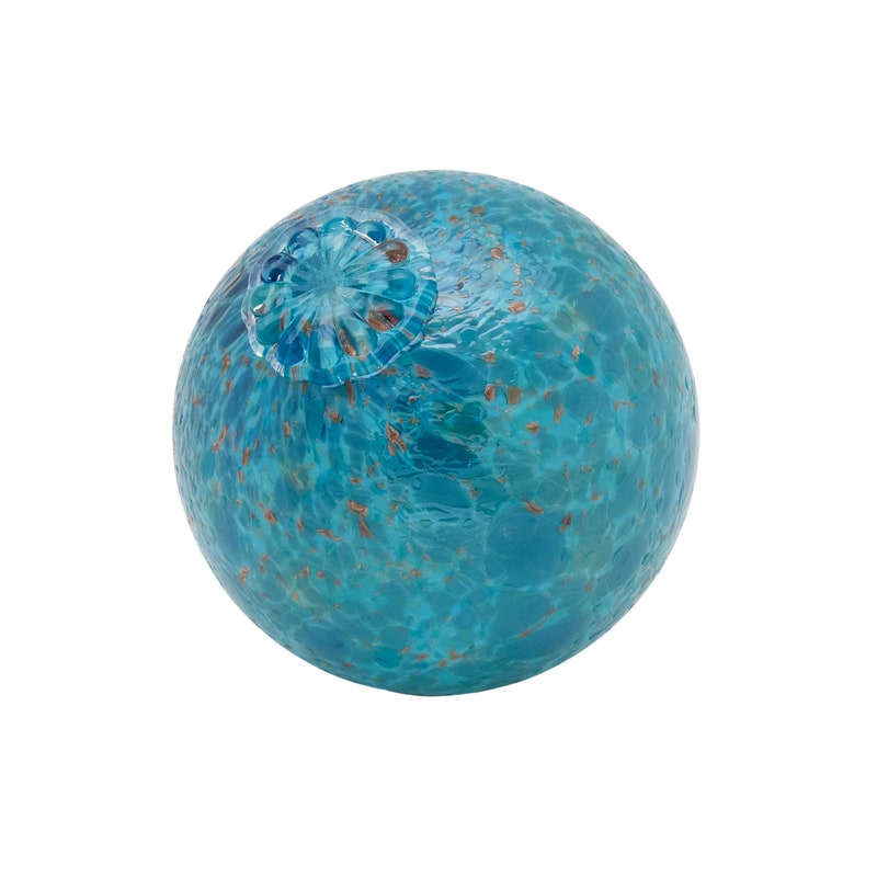Teal Glass Art - Etsy