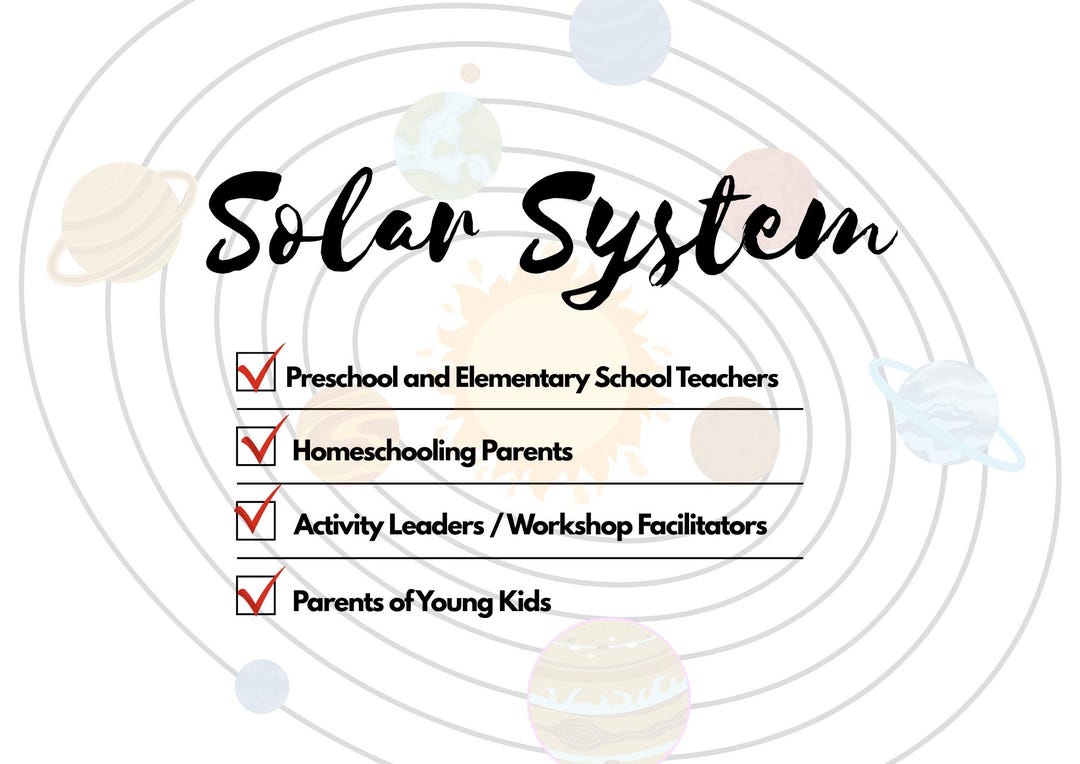 Sun & Planets Distance Order Model – Rotating Solar System for Kids ...