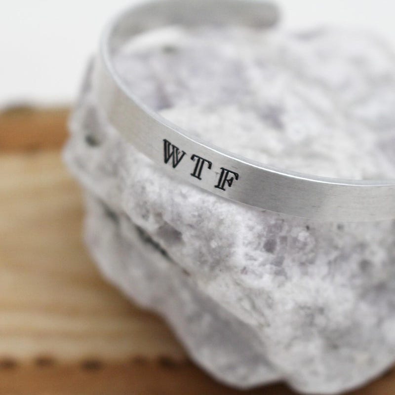 Wtf Bracelet - Etsy