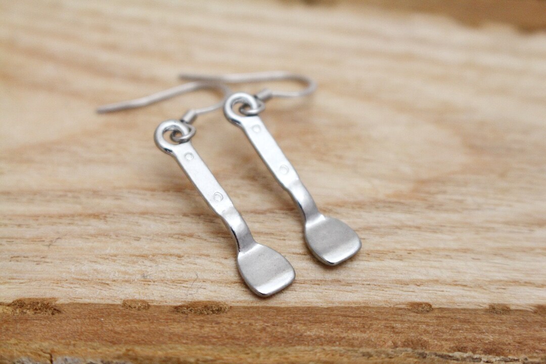 Spatula Charm Earrings Kitchen Flipper Earrings Hypoallergenic Earrings ...
