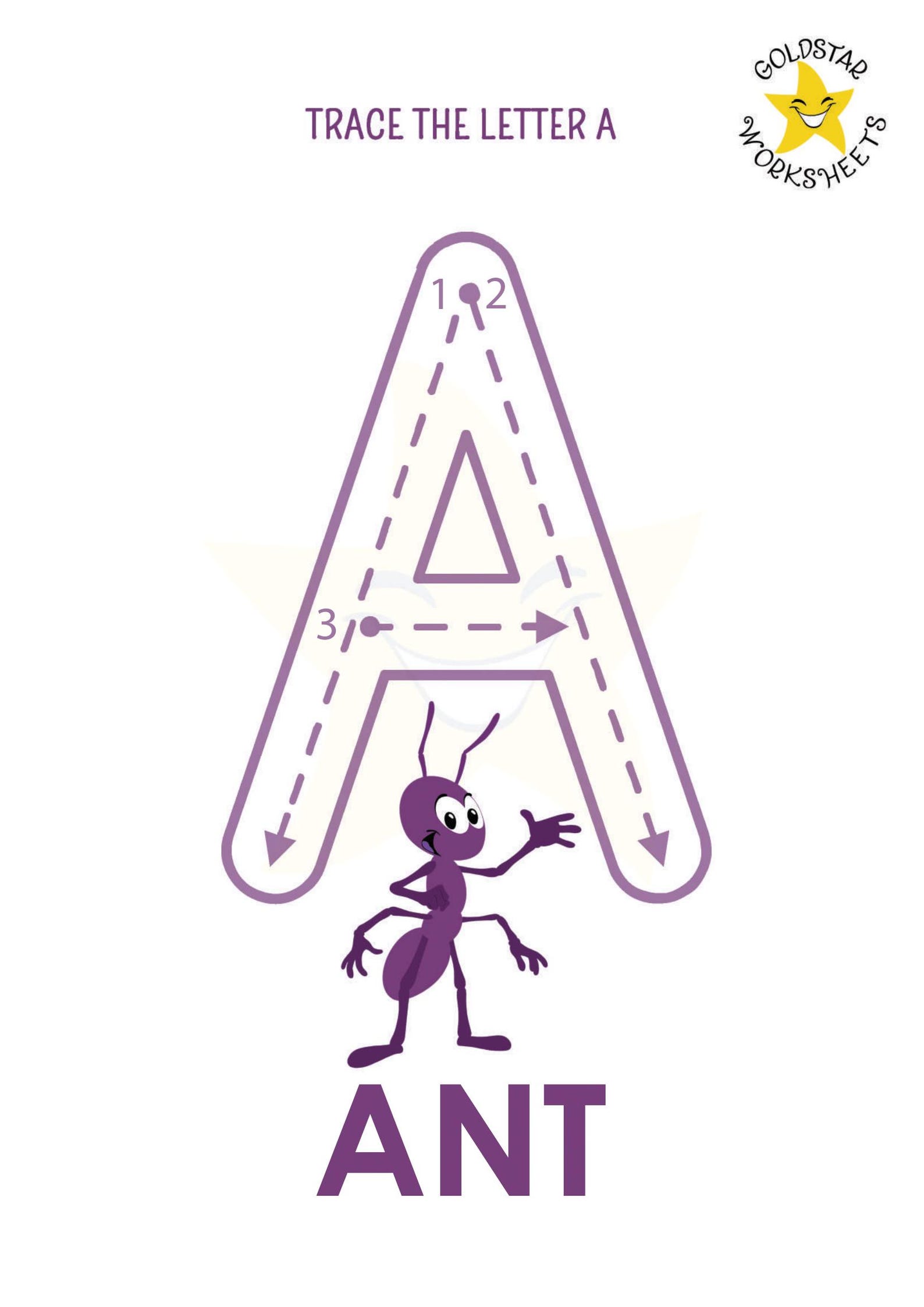 Alphabet Tracing Worksheets for Preschool Kids - Etsy