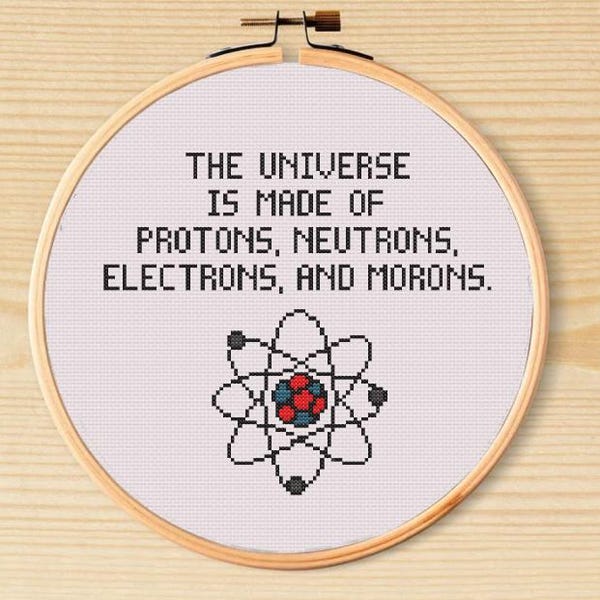 Science Cross Stitch - Etsy