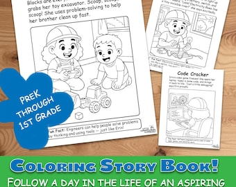 stem career coloring pages