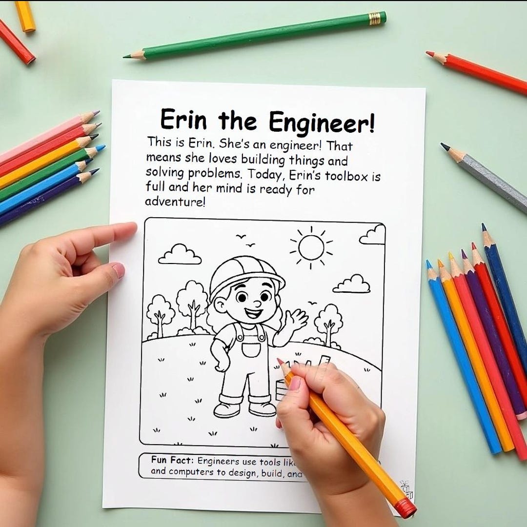 STEM Career Worksheets | Printable Sampler Pack (6 Pages) PDF | Prek ...