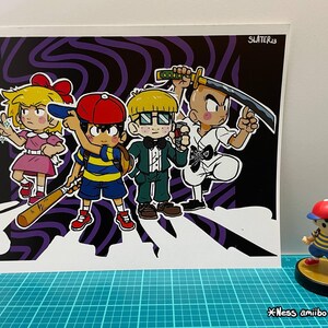 Earthbound (chosen 4) - 8.5x11" Fan Art Print - Etsy
