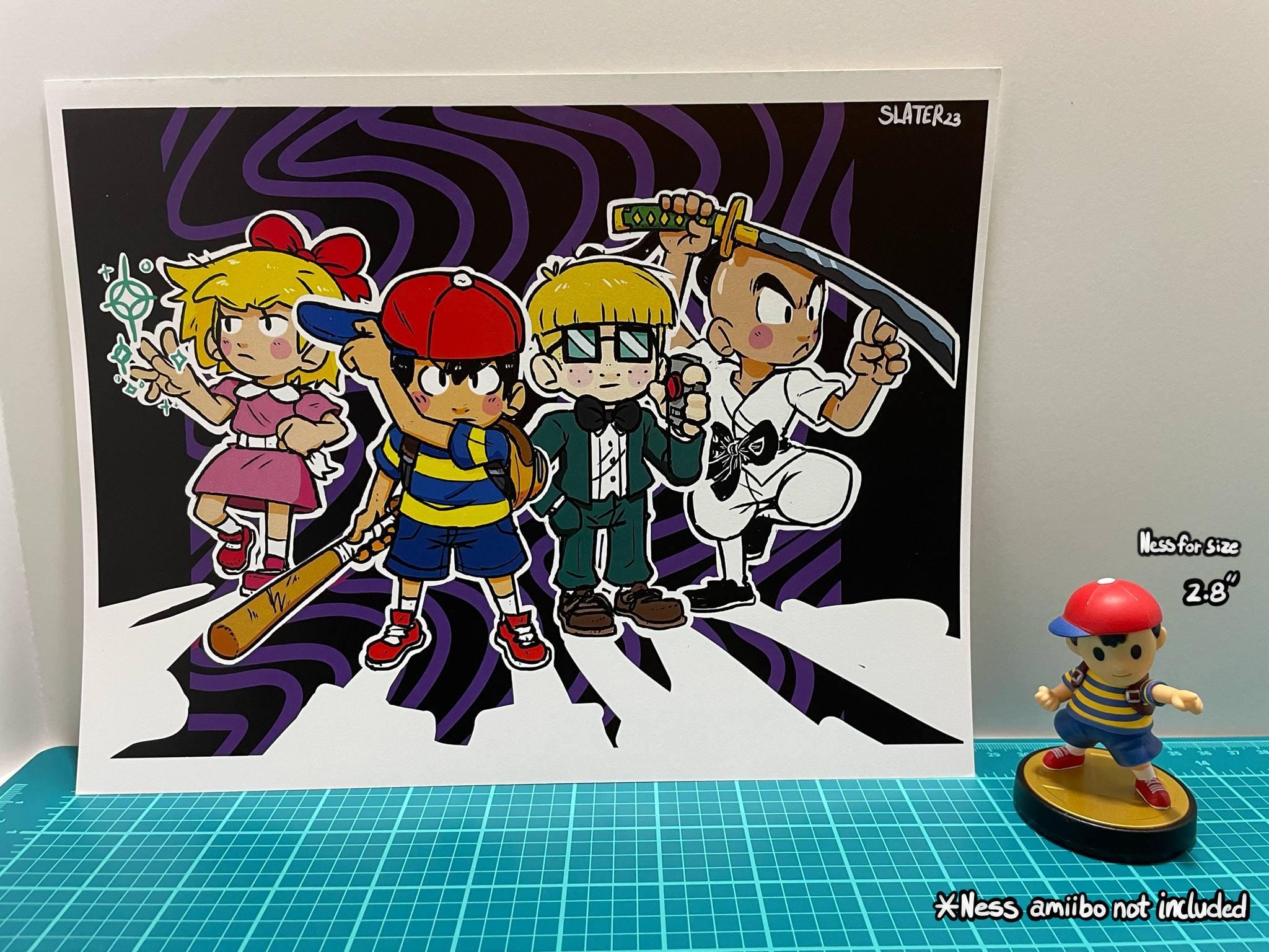 Earthbound (chosen 4) - 8.5x11" Fan Art Print - Etsy